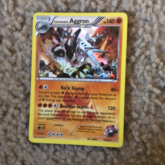 Pokemon | Other | Groudon And Team Magmas Aggron | Poshmark